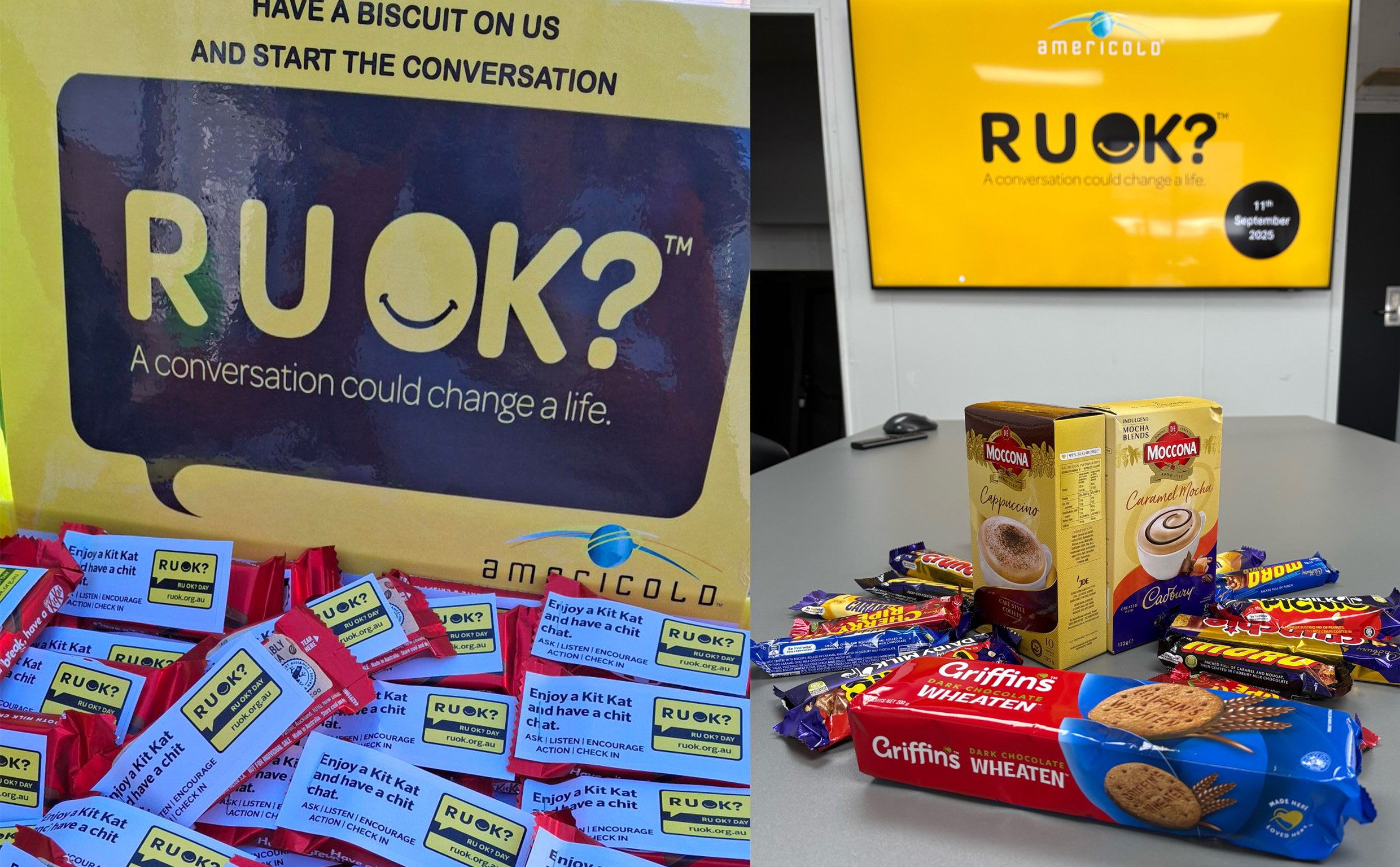 Observing R U OK? Day - Americold